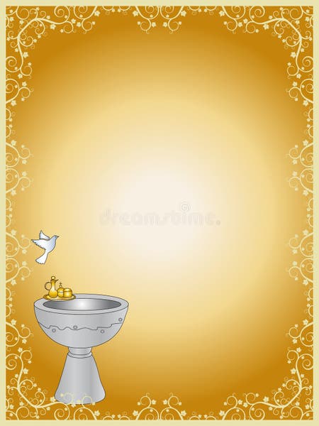 Gold Baptism Cross Stock Illustrations – 941 Gold Baptism Cross Stock ...