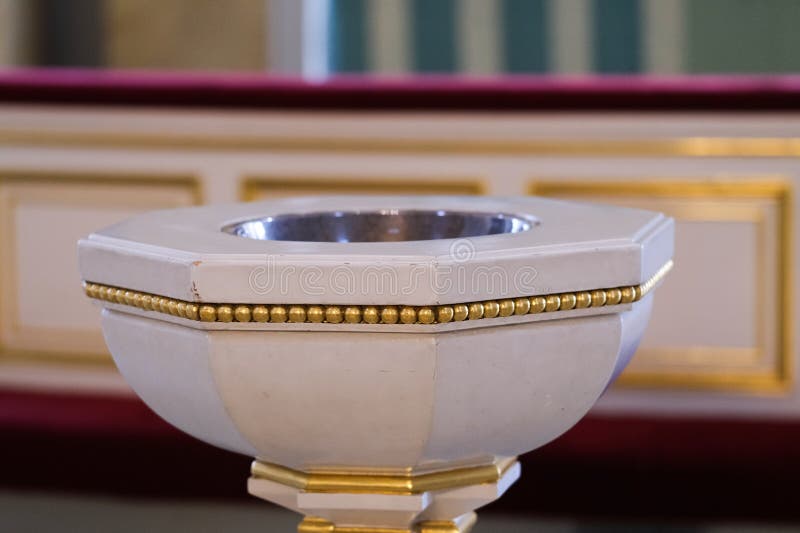 Baptism bowl editorial stock photo. Image of ritual - 360883978