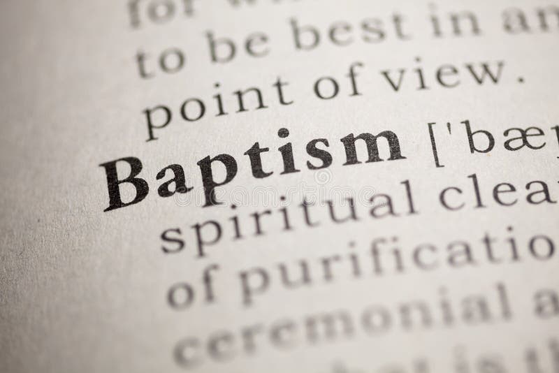 Baptism stock photo. Image of book, printing, dictionary - 79509102