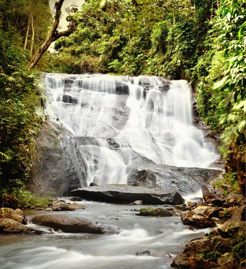 Baptism waterfall stock image. Image of wilderness, creek - 203054721