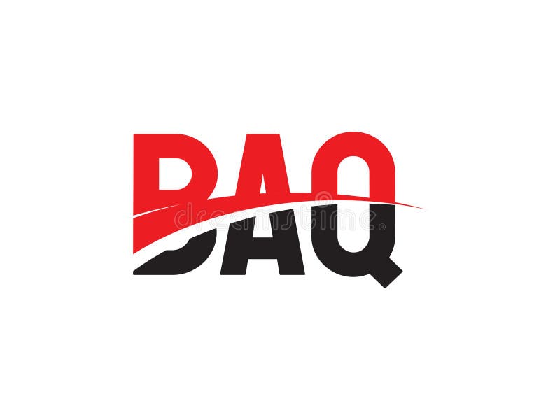 BAQ Letter Initial Logo Design Vector Illustration Stock Vector ...