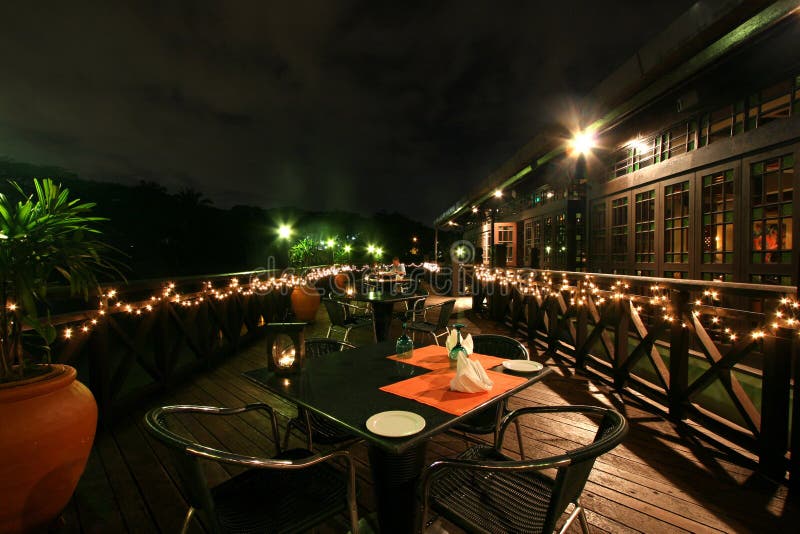 Wine bar terrace stock photo. Image of exposed, restaurant - 13120450