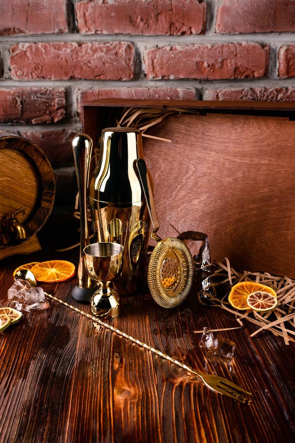 Bar Accessories, Drink Tools and Cocktail Ingredients Gold Bar Tools ...