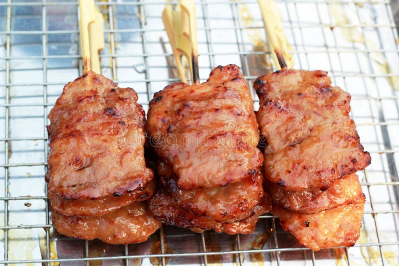 Bar-B-Q or BBQ Grill of Meat Stock Image - Image of summer, meat: 38980595