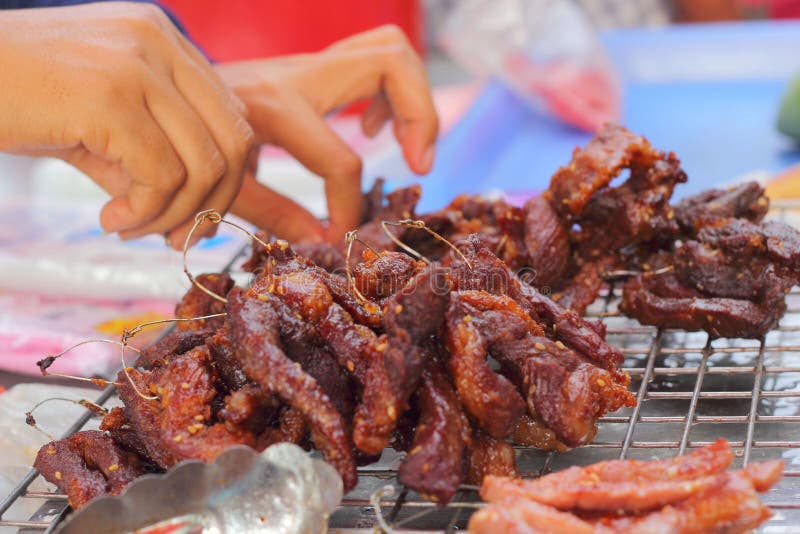 Bar-B-Q or BBQ Grill of Meat Stock Image - Image of pork, outside: 40515051