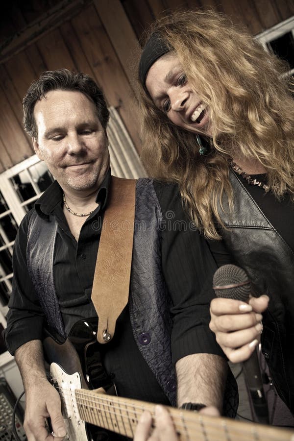 Bar Band stock photo. Image of happy, music, club, people - 21306308