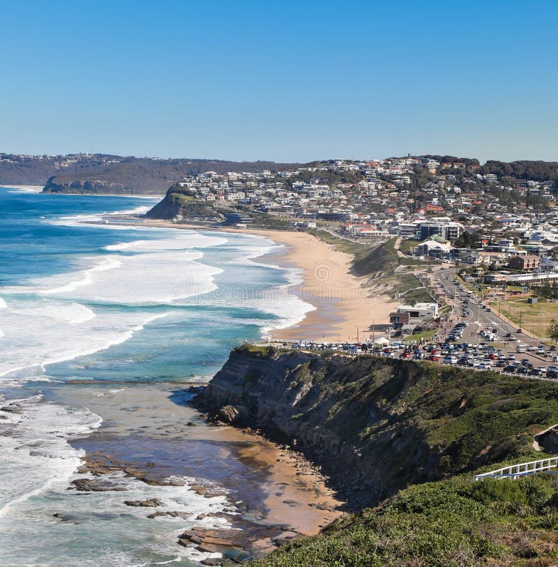 Bar Beach - Merewether - Newcastle NSW Australia Stock Photo - Image of ...