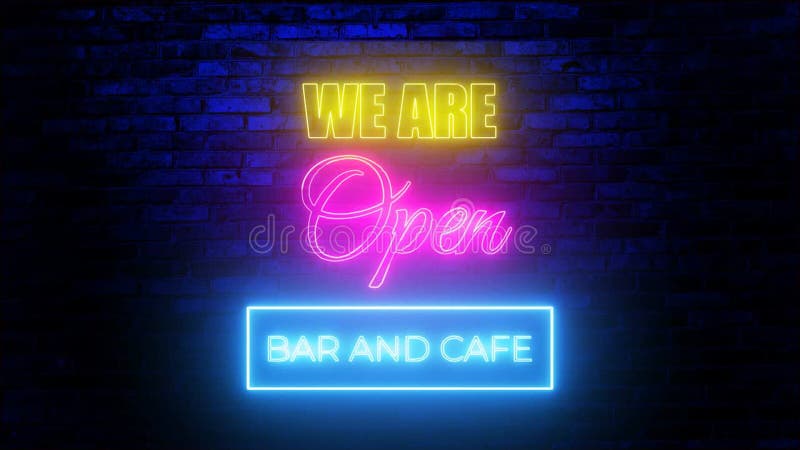 Bar and Cafe Billboard Text Effect Green Screen Background Stock Video ...