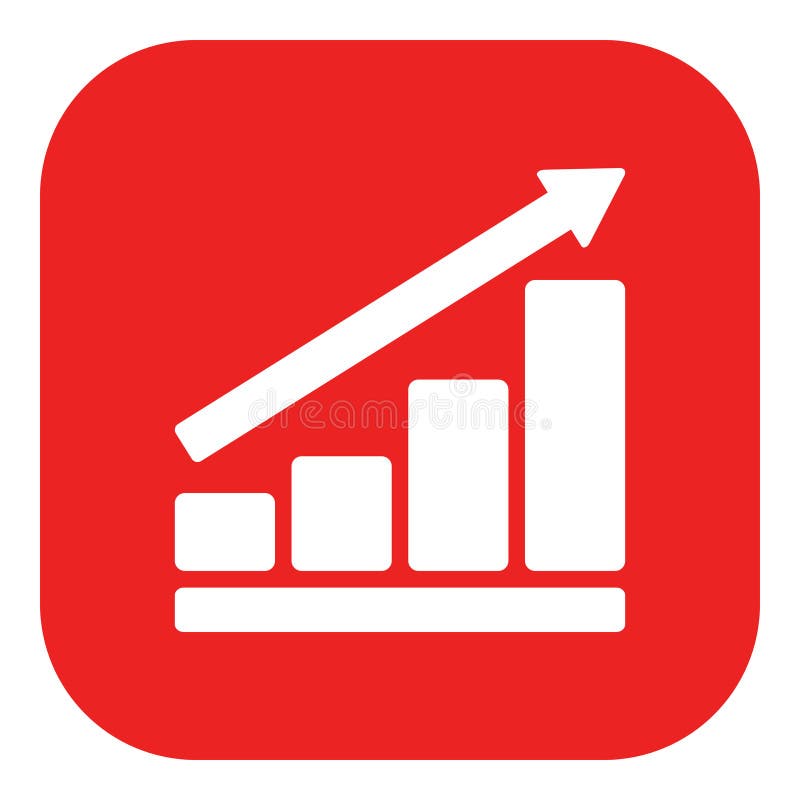 Chart and app icon stock vector. Illustration of chart - 254685807