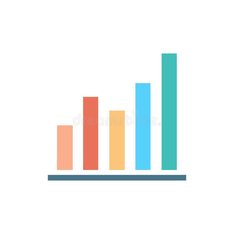 Simple Bar Chart Icon for Quick Data Analysis Stock Illustration ...