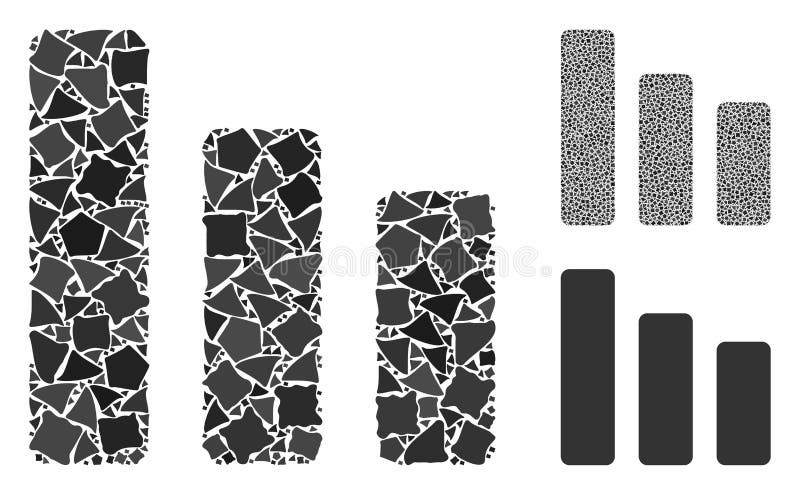 Chart Decrease Graph.Sales Chart Report.Stock Market Trend Stock Vector - Illustration of chart ...