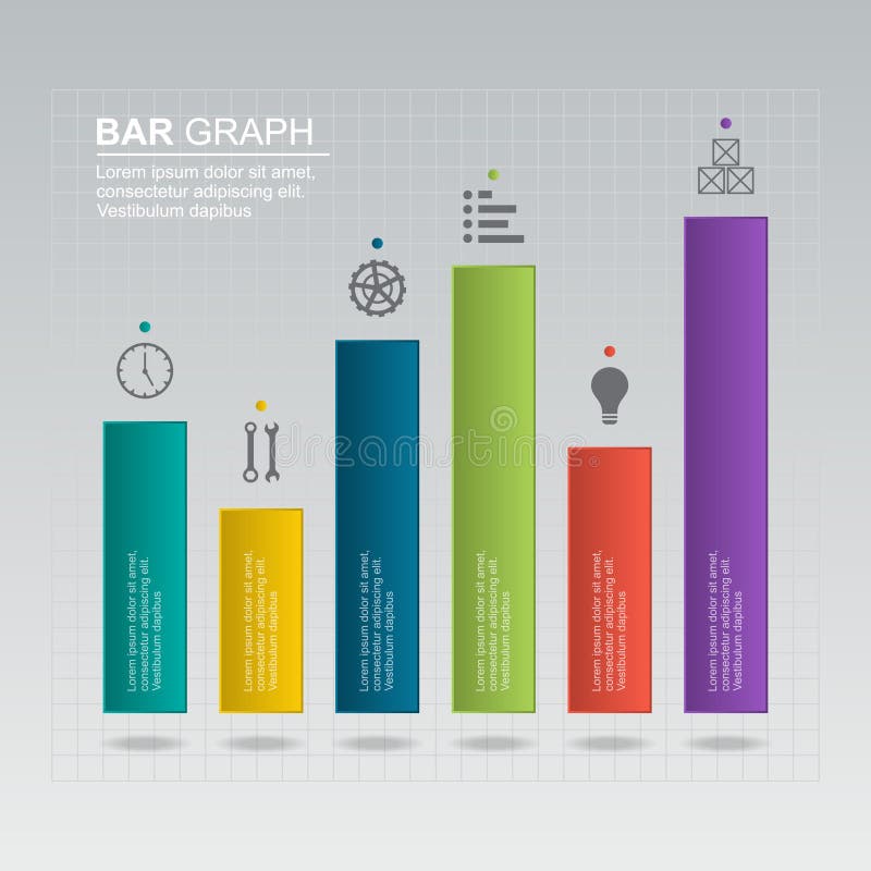 Bar Chart Graph Diagram Financial Analytic Statistical Business ...