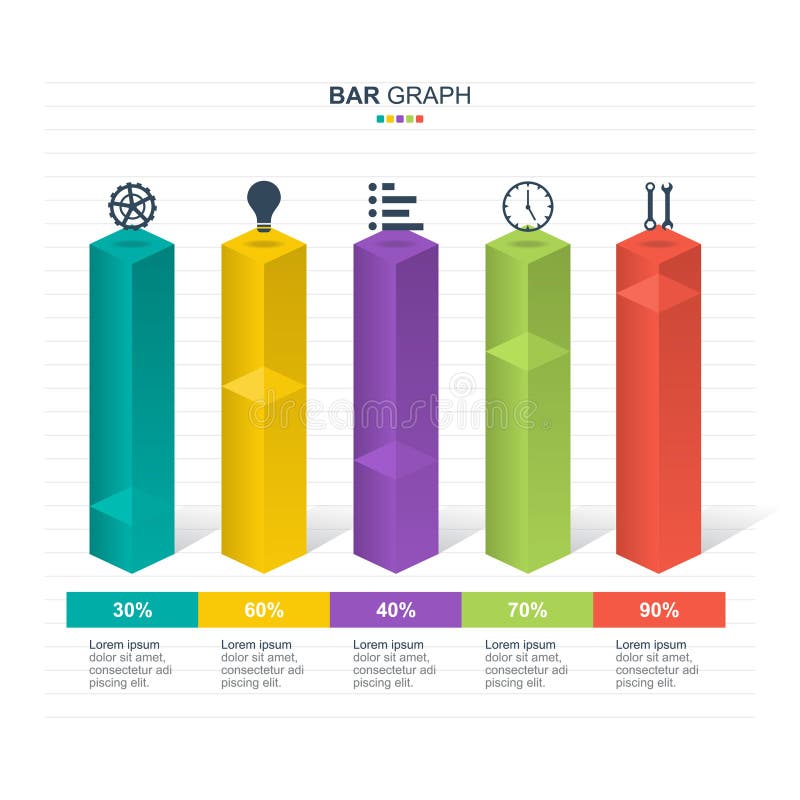 Bar Chart Graph Diagram Financial Analytic Statistical Business ...