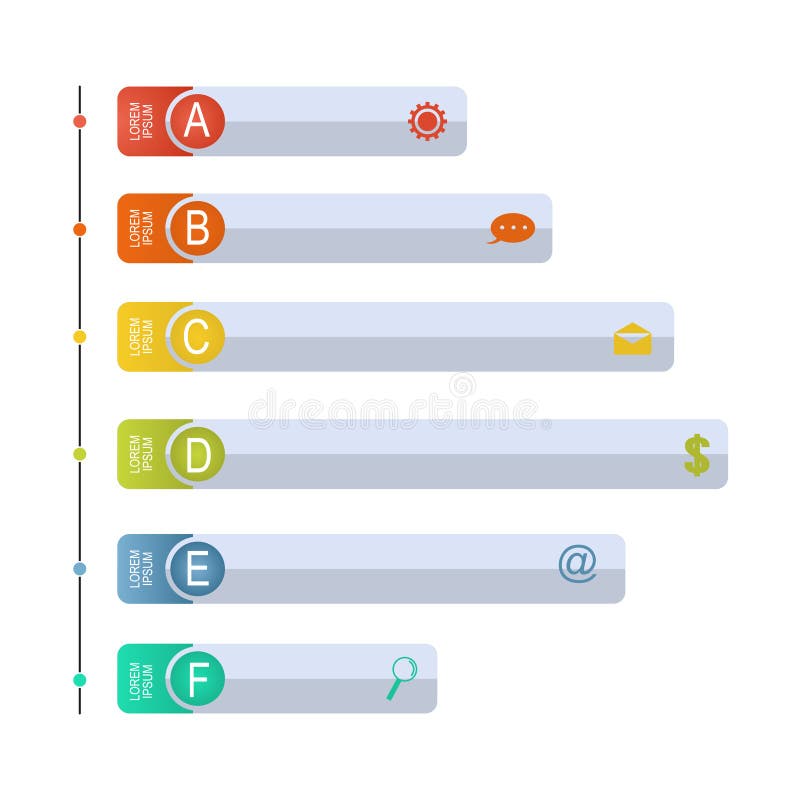 Bar Chart Graph Diagram Statistical Horizontal Infographic Illustration ...