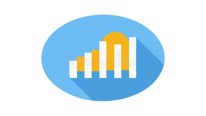 Bar Chart Icon, Data, Statistics, Graph, Report, Analysis, Vector Design Generative AI Stock ...