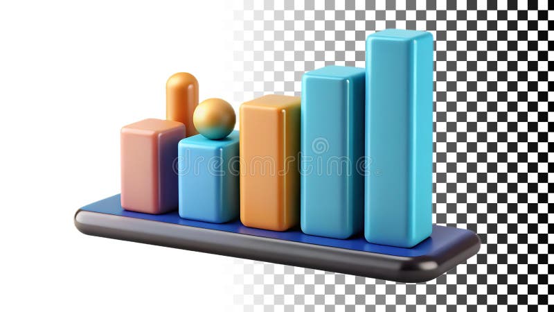 Bar Chart Icon, Graph Symbol, Data and Statistics Graphic for Business ...