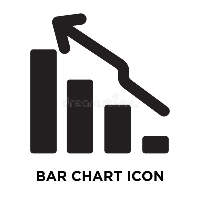 Bar Chart Icon Vector Sign and Symbol Isolated on White Background, Bar ...
