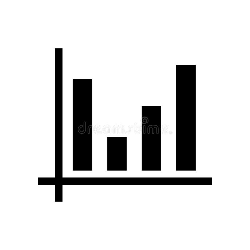 Bar Chart Icon Vector Sign and Symbol Isolated on White Background, Bar ...
