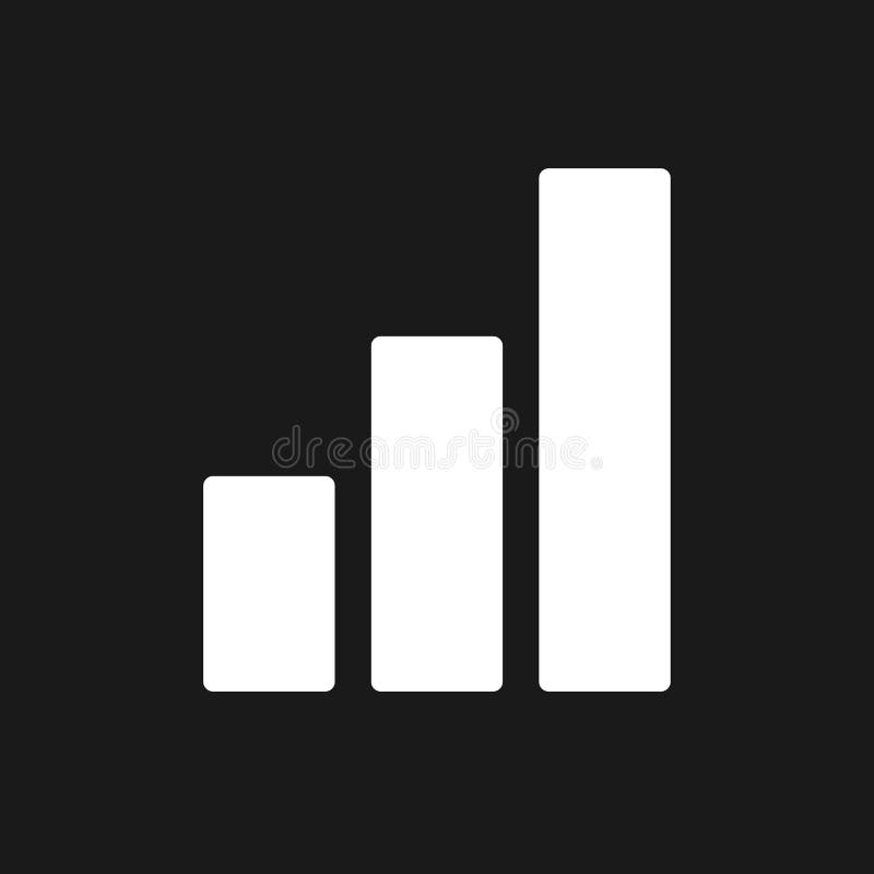 Bar Chart Pixel Dark Mode Glyph Ui Icon Stock Illustration ... Bar Chart Pixel Dark Mode Glyph Ui Icon Stock Illustration ...