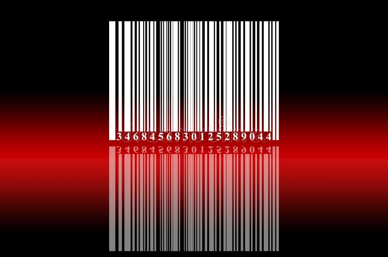 Valentines bar code stock vector. Illustration of symbol - 8024827