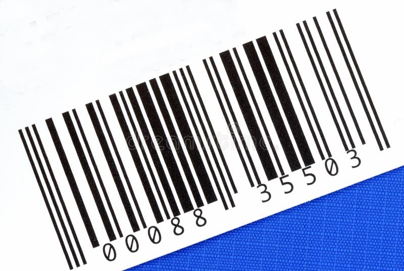 Bar code label stock image. Image of etiquette, commercial - 3865131