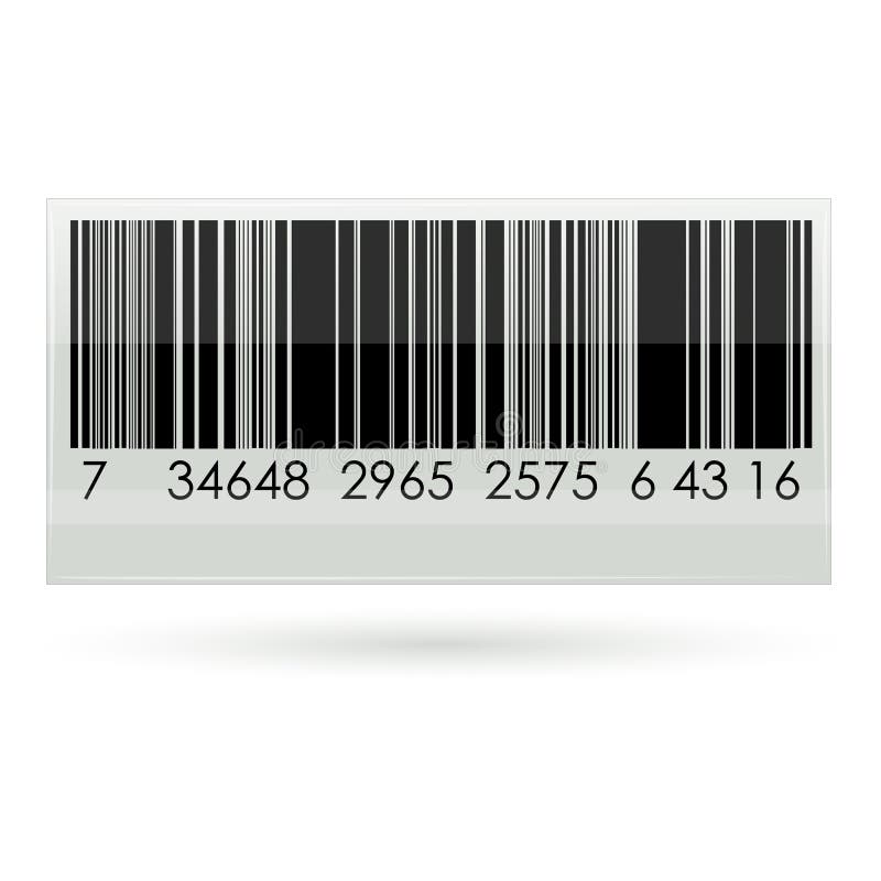 Grunge bar-code stock illustration. Illustration of number - 3855924