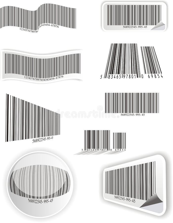 Bar code stock illustration. Illustration of badge, corner - 24032855