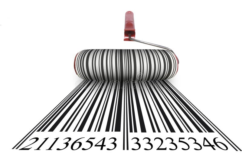Torn Bar Code stock photo. Image of economy, balance - 21043358