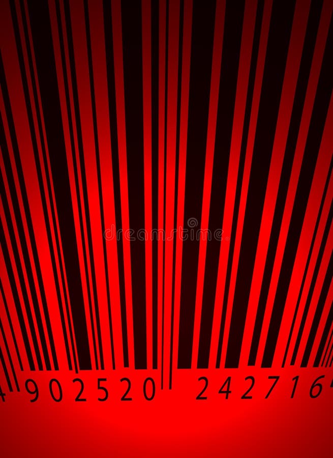 Bar code stock illustration. Illustration of information - 4130243