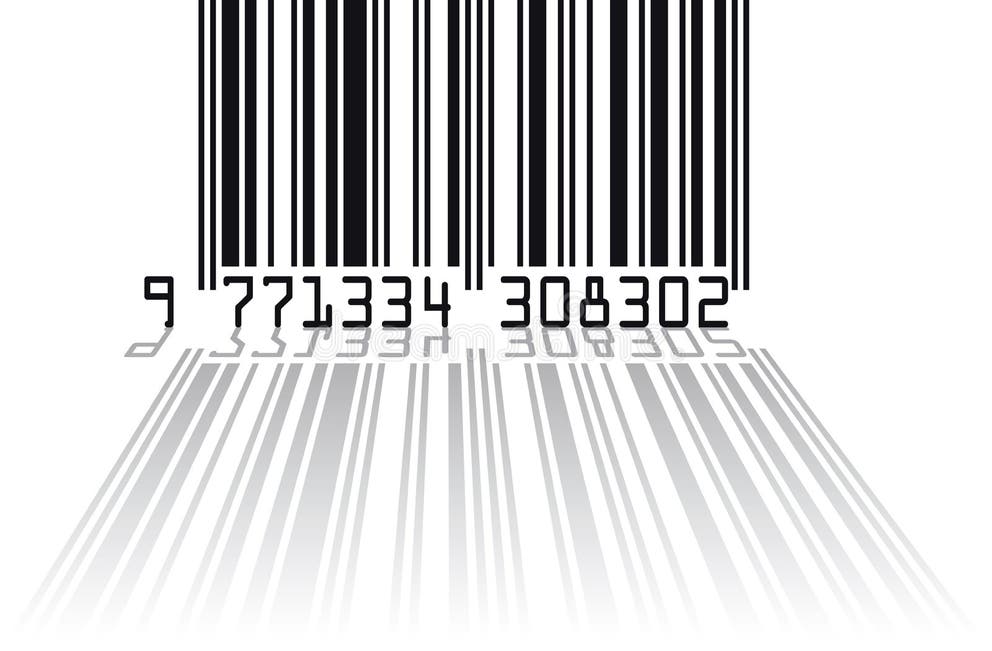 Bar code stock vector. Illustration of vector, trim, size - 4231784
