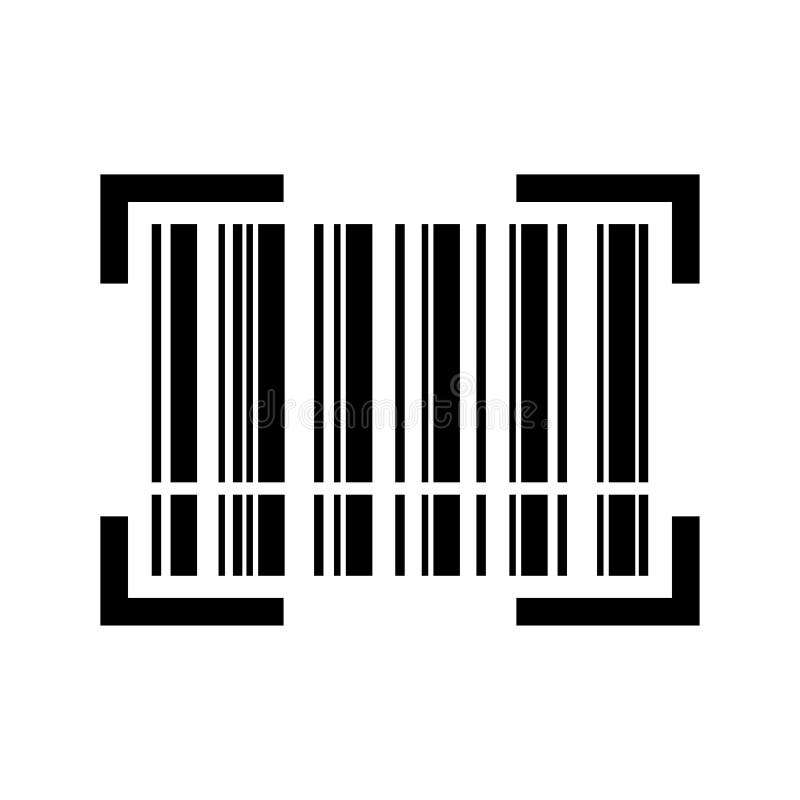 Qr-code Bar-code Icon, Digital Technology / Blue Color Stock Vector ...