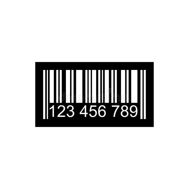Bar Code Icon Flat Vector Template Design Trendy Stock Vector ...