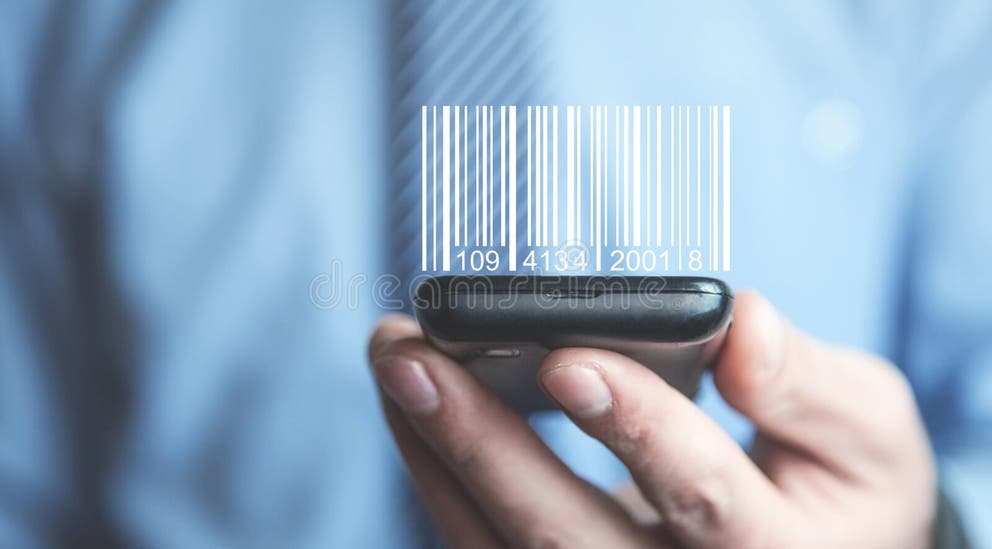 Bar Code Identity Marketing Data Encryption Concept Stock Photo - Image ...