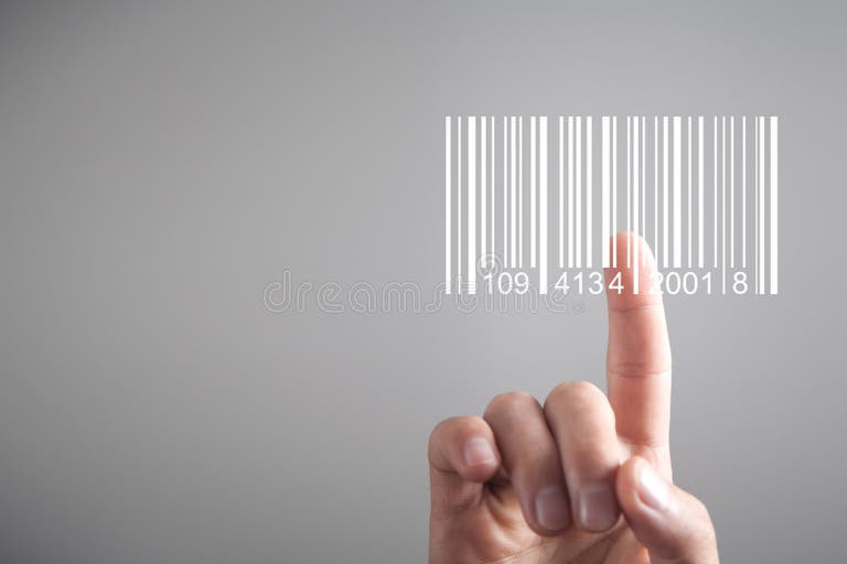 Bar Code Identity Marketing Data Encryption Concept Stock Photo - Image ...