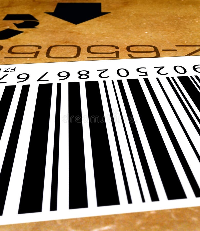 Bar code label stock image. Image of print, market, check - 4130793
