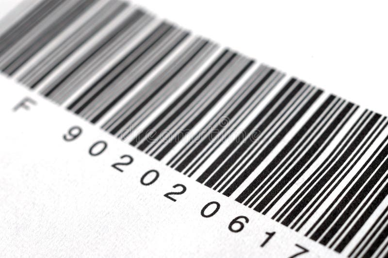 Bar code label stock photo. Image of industry, backgrounds - 3859588