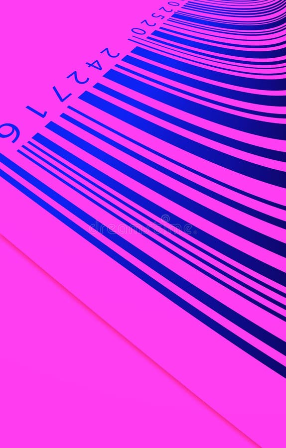 Old bar code label stock illustration. Illustration of consumer - 4130207