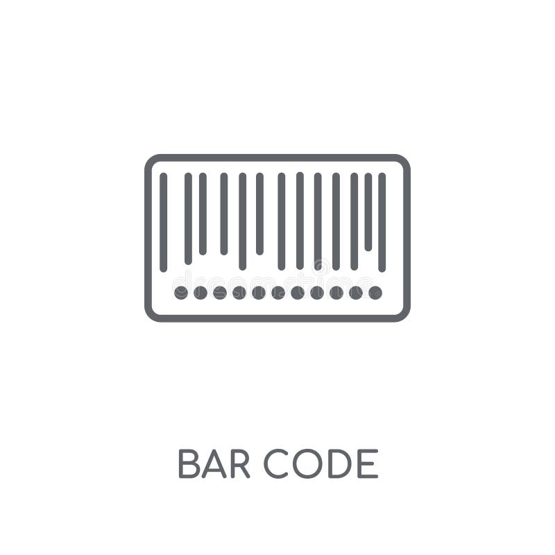 Scanner Linear Icon. Modern Outline Scanner Logo Concept on Whit Stock ...