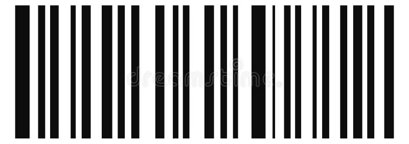Bar Code Linear Template Retail Coding Technology Stock Illustration Illustration Of System