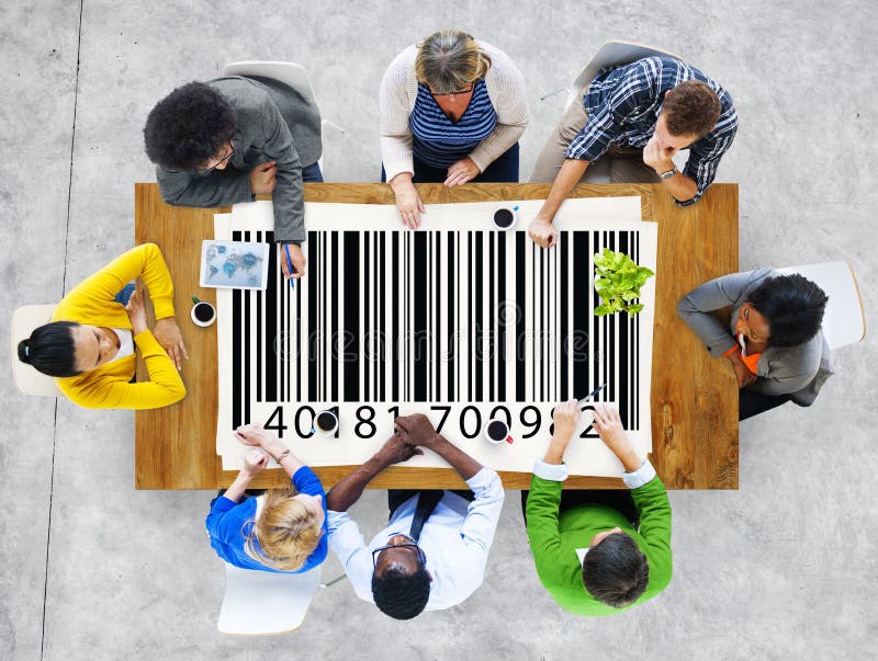 Bar Code Price Tag Merchandise Concept Stock Image - Image of badge ...