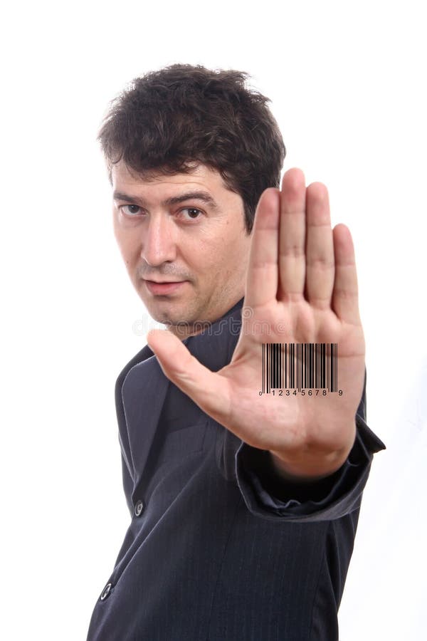 Mark of the Beast stock photo. Image of digital, mark - 14238872