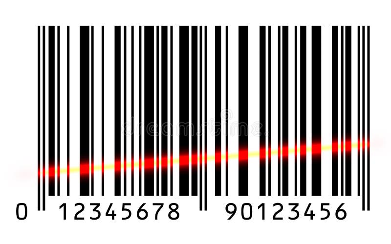 Bar Code Reader stock illustration. Illustration of black - 137255814