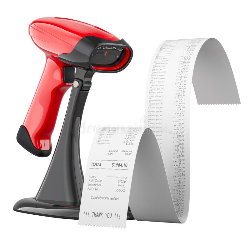 Blank Receipt Barcode Stock Illustrations – 65 Blank Receipt Barcode ...