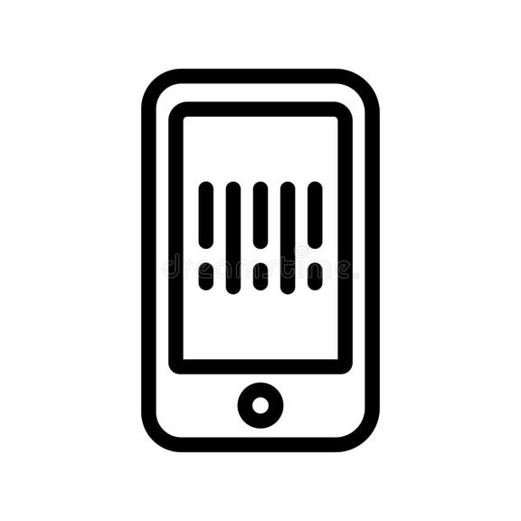 Bar code scan icon stock vector. Illustration of scanner - 376868912