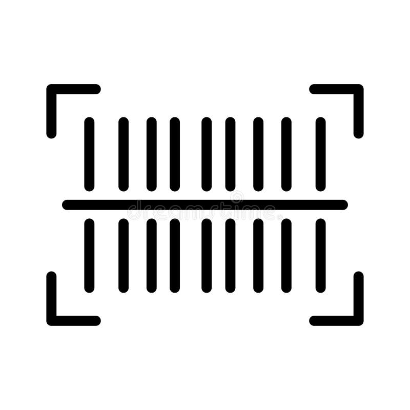 Bar code scanner icon stock vector. Illustration of designed - 224439921