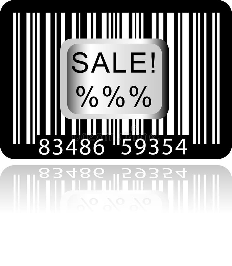 Bar Code Sticker stock vector. Illustration of drawn - 21841896