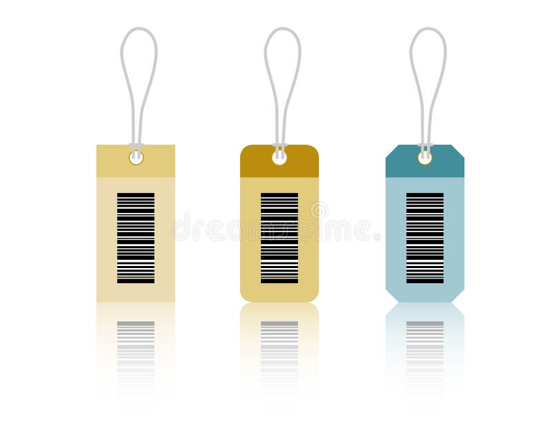 Bar code tag label stock vector. Illustration of label - 103804214