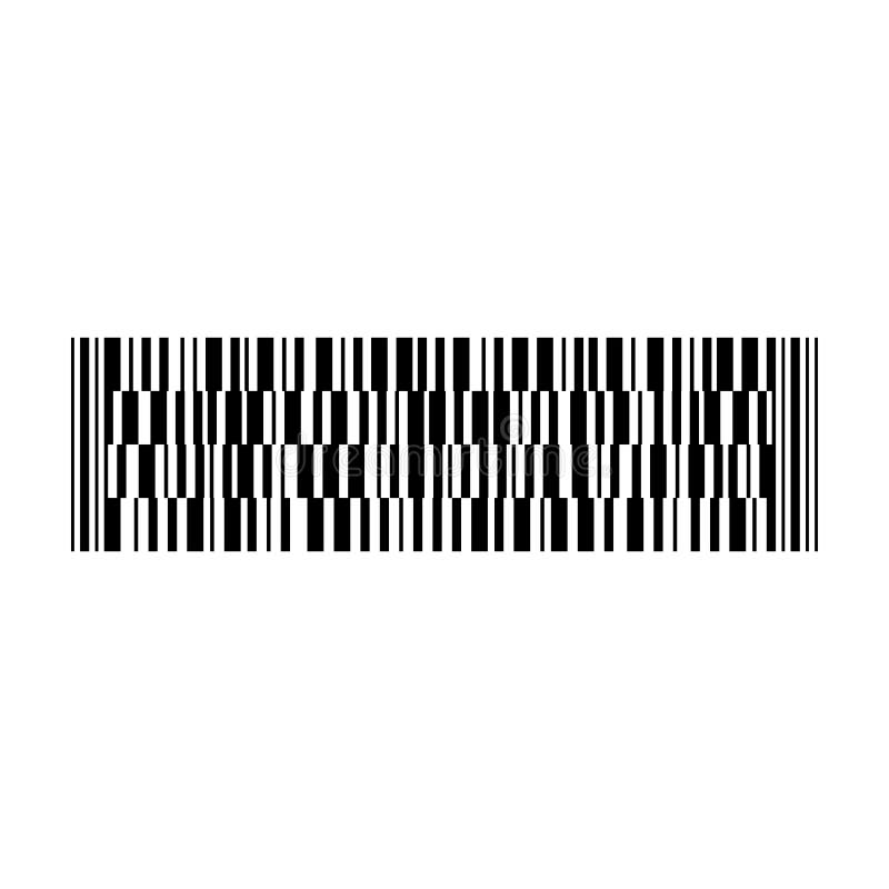 Bar Code Vector Cartoon Icon. Vector Illustration Barcode on White ...