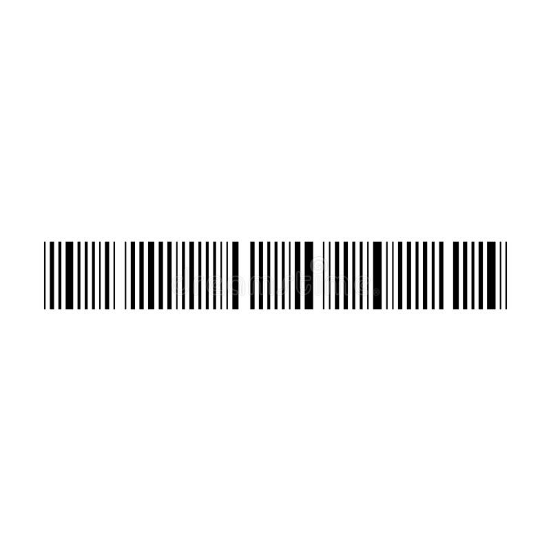 Bar Code Vector Cartoon Icon. Vector Illustration Barcode on White ...