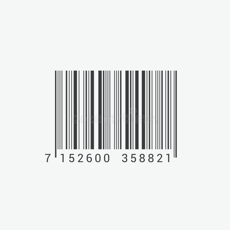 Bar Code Vector Icon stock vector. Illustration of scanner - 240424923